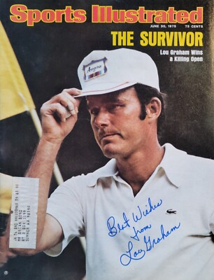 Lou Graham, Autographed Sports Illustrated Magazine, June 30, 1975 | eBay