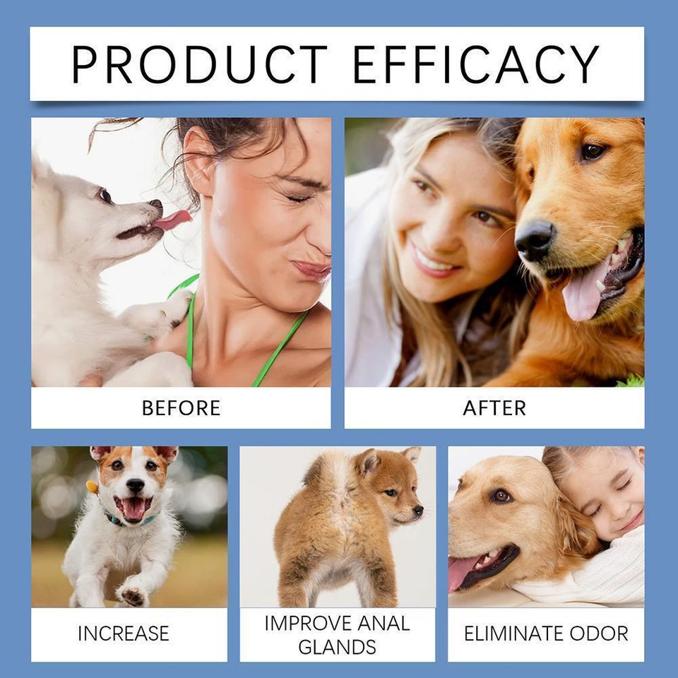 Pet Anal glands Deodorizer Spray Long Lasting Puppies For Smelly Cats ...