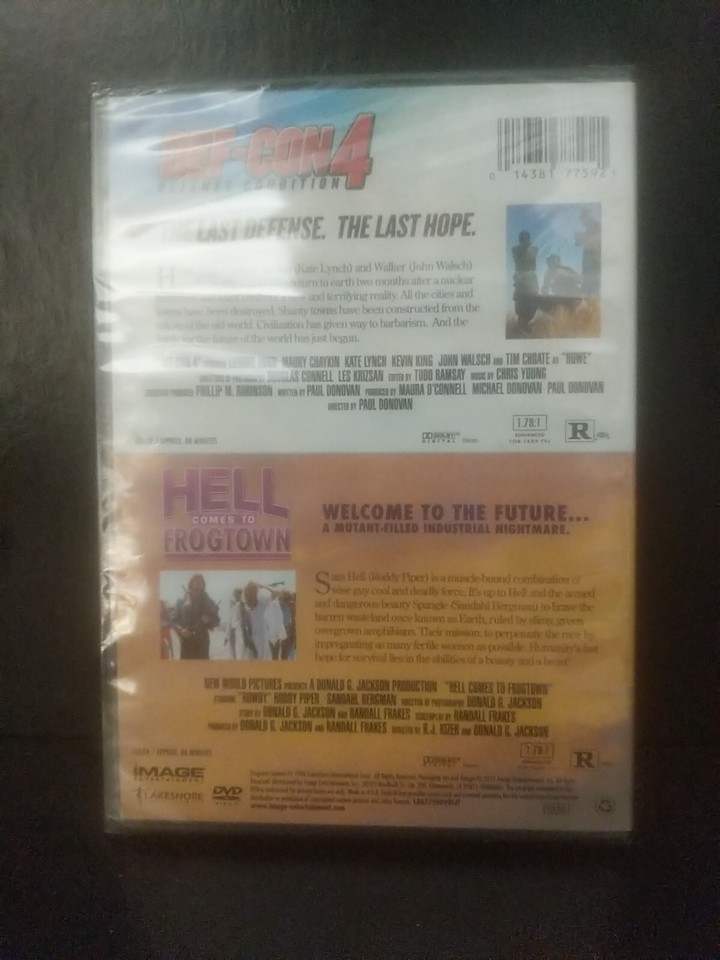 Def-Con 4 / Hell Comes to Frogtown (DVD) NEW SEALED RARE OOP ~ SHELF148 ...
