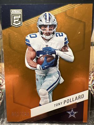 TONY POLLARD 2023 Panini Donruss Elite # 94 Orange /399 Cowboys | eBay