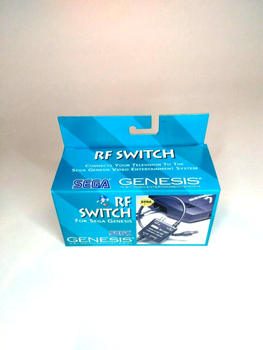 Official Sega Genesis RF Switch MK-1632 New In Box - 1993 Av Cable ...