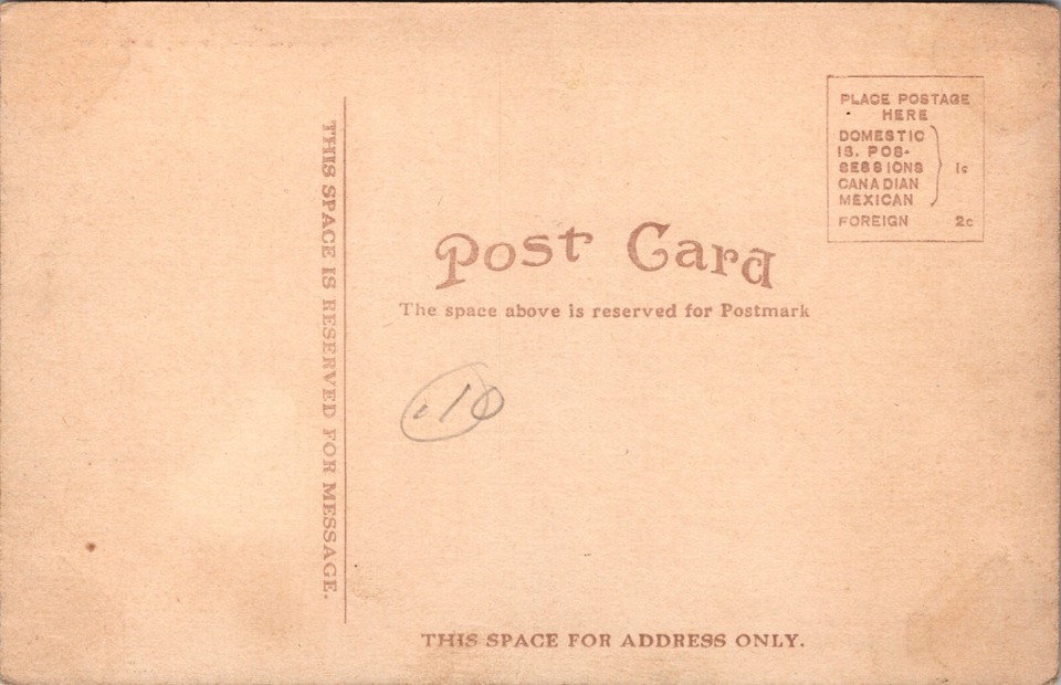 Antique Postcard Batesville Indiana Bird's Eye Franklin Ripley Factory ...