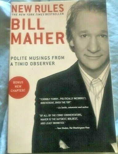 New Rules By Bill Maher Paper Back Book EBay New Rules By Bill Maher Paper Back Book EBay
