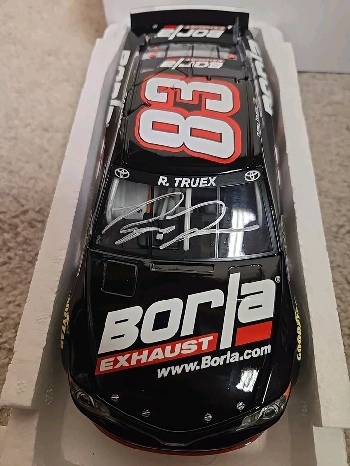 2014 Ryan Truex 83 Borla Exhaust Autographed 1/24 Lionel Nascar 1/144 ...