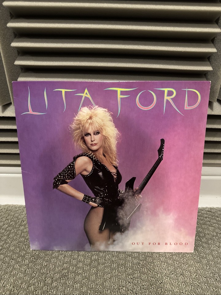 LITA FORD Out For Blood LP Mercury 1983 OG ALT COVER - MEGA RARE & VPI ...