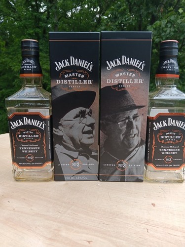Jack Daniels Master Distiller Series - Empty Bottles 2,3 - .750ml | eBay