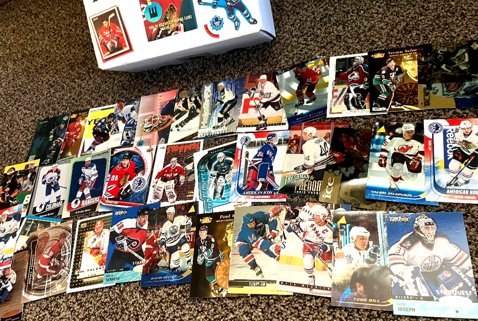Collection of Hockey Cards Lot Stars and Rookies 600+ Cards | eBay