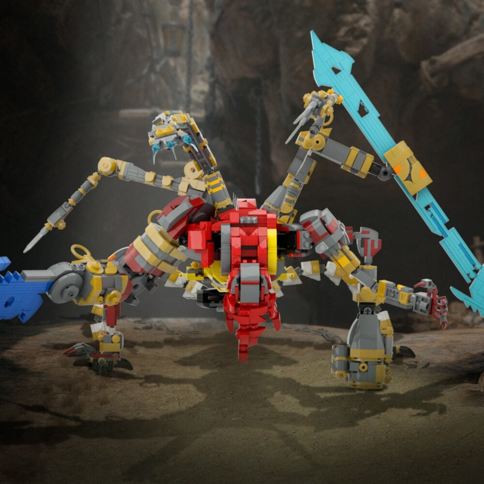 Calamity Mech Robot Building Blocks MOC Model Kit Bricks Toy Set for ...