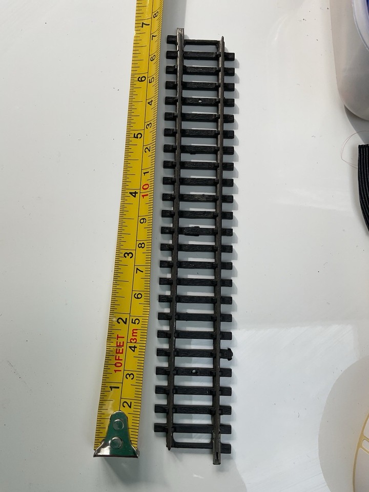 8 X Hornby R600 Track OO Gauge Nickel Silver Straight Model Railway ...