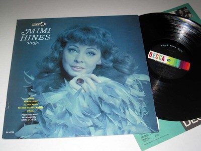 MIMI HINES Sings DECCA Mono NM/NM- | eBay