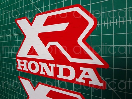 86' 1986 XR 200r xr200 7pc decals stickers number plates graphics ...
