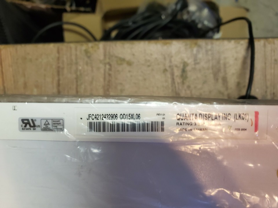 Quanta Display LK01 QD15XL06 REV.01 Replacement LCD Screen ...