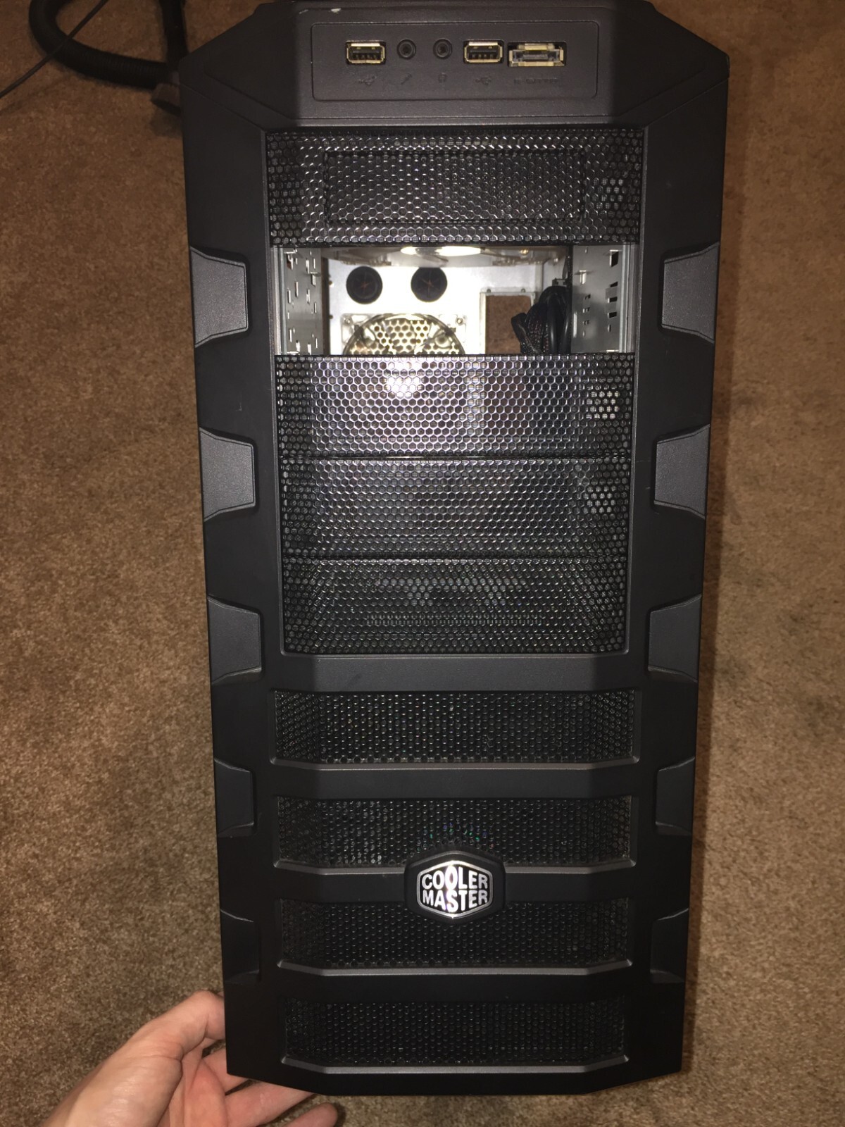 Cooler Master HAF 922 MK Mid Tower Computer Case ATX Vintage Retro ...