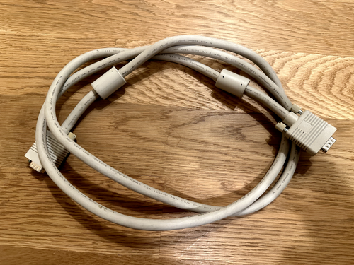 DVI Male Computer Cable LL64151 AWM CSA VGA 80" | eBay