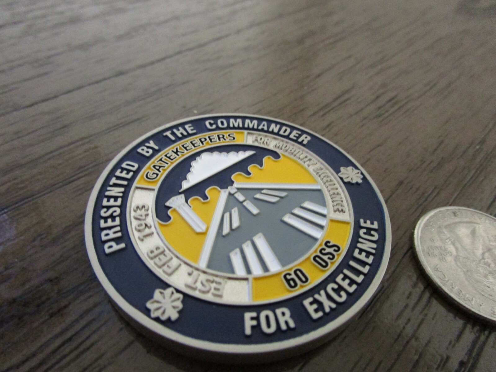 USAF 60th OSS 60th Operations Support Squadron Commanders Challenge ...