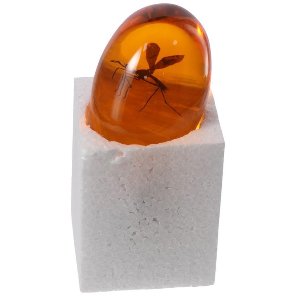 Amber Paperweights Mosquito Figurines Paperweight Ornament Home Decor ...