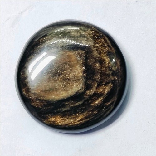 Brown Obsidian Stone Natural Copper Obsidian Loose Gemstone 26 Cts. ME ...