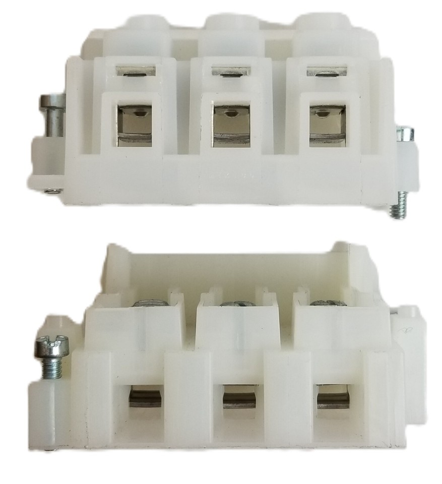 5 Allen-Bradley 1492-ED103 Terminal Block NEMA 3 Pole Pull-Apart White ...
