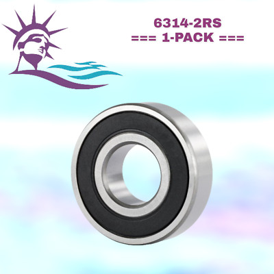 6314-2RS WJB Radial Ball Bearing W/2 Seals R8S2E | eBay