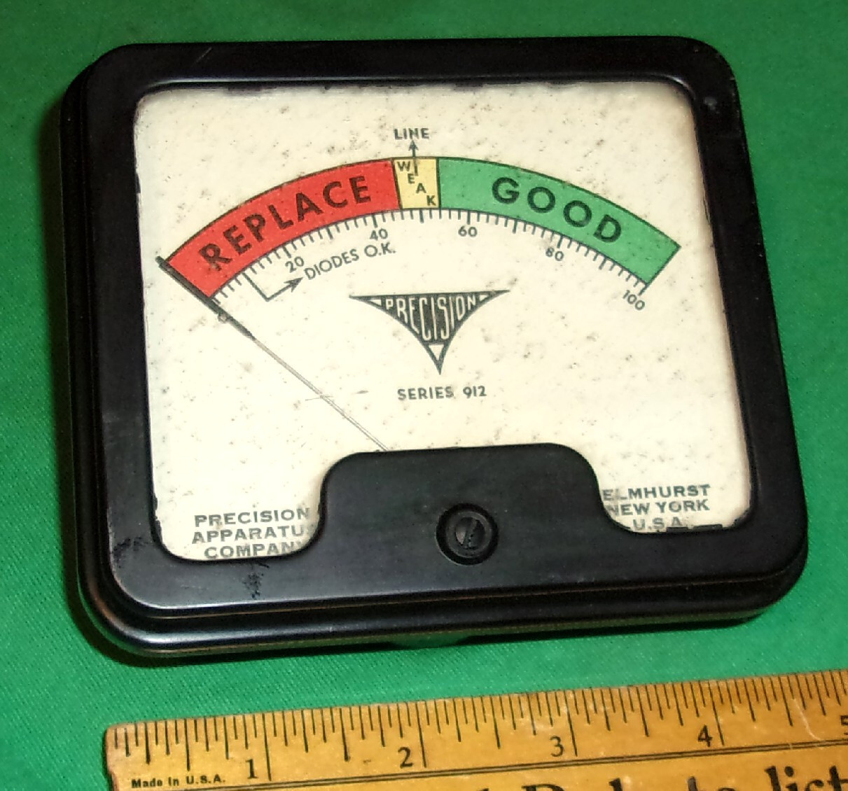 Precision 912 Tube Tester METER only Clean! Working! (1946) | eBay