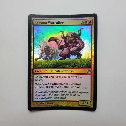 MTG Magic FOIL Kragma Warcaller Theros NM | eBay