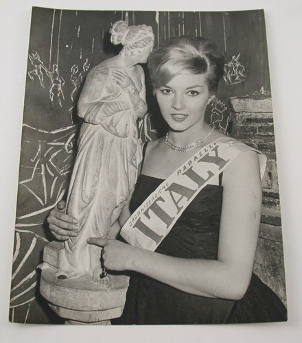 PAUL POPPER vintage Photo Foto Miss Italy Daniela Bianchi 1960 ...