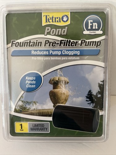Tetra Pond Fountain Pre-Filter Pump | eBay