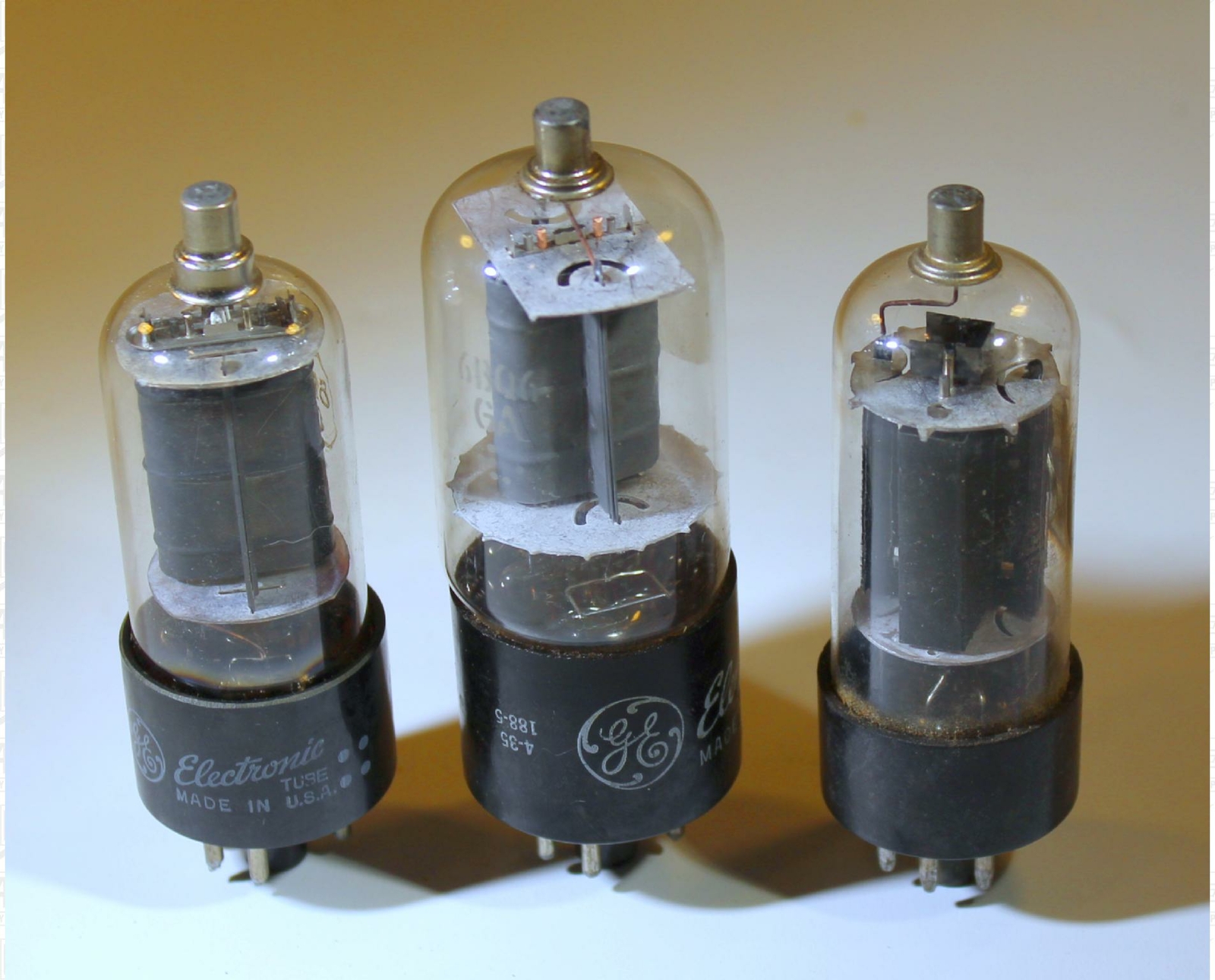 Assorted 6BQ6 Vacuum Tubes Made In USA Tested Used Good Lot Of 3 | eBay