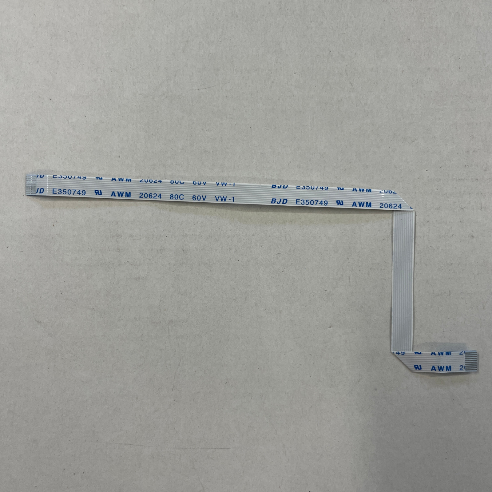 Genuine AWM 20624 10-Pin 165mm x 5.5mm Flat Ribbon Cable 80C 60V VW-1 ...