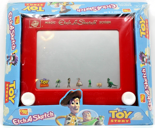 Toy Story Etch A Sketch VTG 1996 Ohio Art Disney Pixar Magic Screen NEW ...