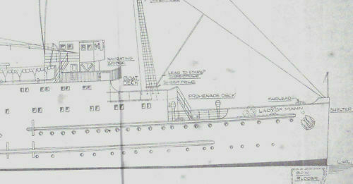 DIGITAL PLAN of "THE LADY OF MANN" T.S.S. (Tin Screw Steamer) Model ...