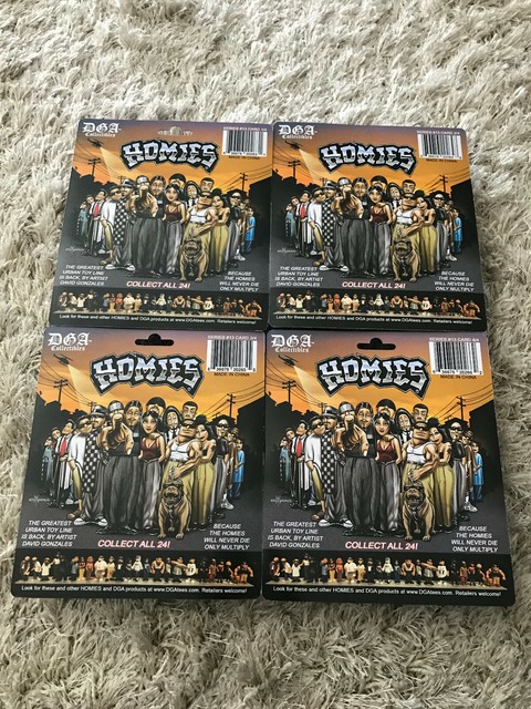 *RARE* HOMIES SERIES #13 Cards 1-4 10 Year Anniversery Release Set for ...