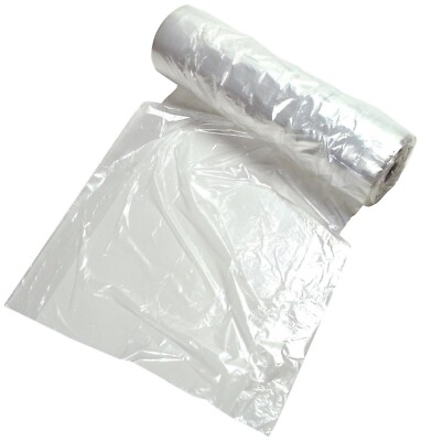 Dry Cleaner Bags / Garment Bags on a roll 620mm x 1200mm x 17um / 430 ...