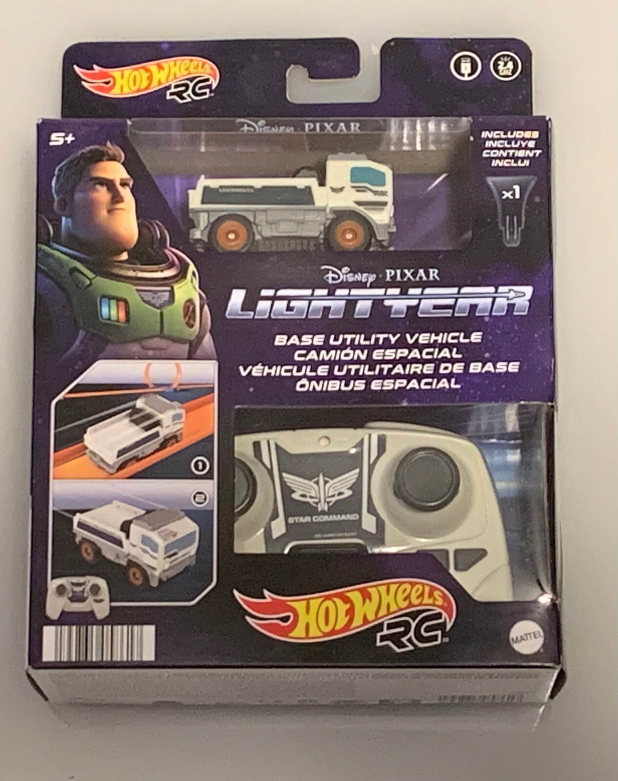 Hot Wheels RC - Disney Pixar Buzz Lightyear Truck - 1:64 Scale 2022 NEW ...