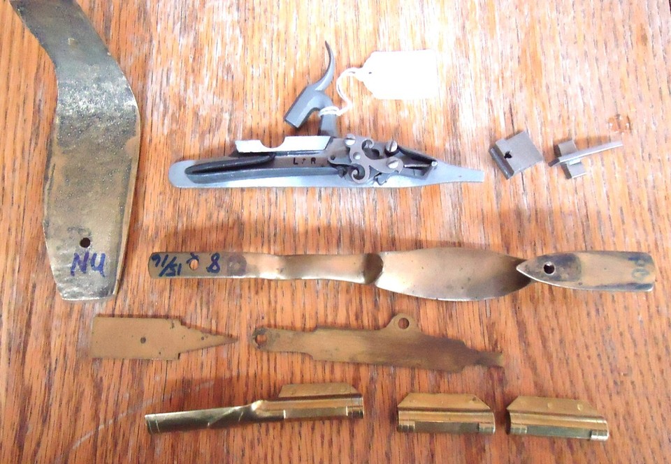 Muzzleloader Parts, Kentucky / Pennsylvania Rifle, Yellow Brass EDWPS4 ...
