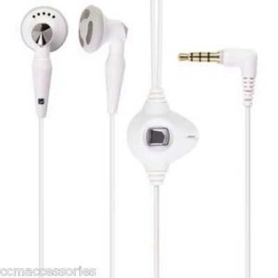 New OEM Blackberry 3.5mm Hands-Free Wired Stereo Headset Earphones Buds ...