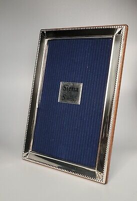 TIZO Design Siena Sterling Silver 925 Narrow Beaded Frame 4"x6" | eBay