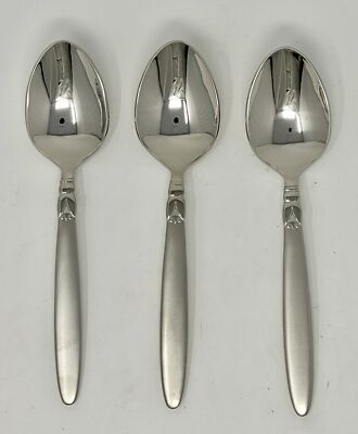 Wedgwood Seville Set of 3 Teaspoons 6 1/4" Quality 18/10 Stainless | eBay