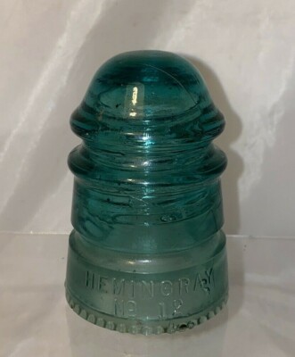 Hemingray Blue Glass Insulator No. 12 B4-3*O | eBay