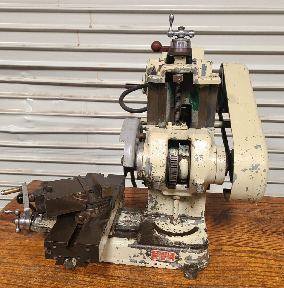 Barker PM Horizontal Mill Milling Machine | eBay