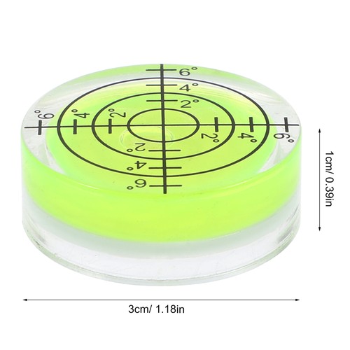5pcs Small Level Bubble Circular Bubble Level Mini Level Small Leveler ...