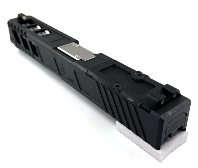 G17 GEN 4 ALPHA SLIDE MARKSMAN V4 BLACK W/STAINLESS FLUTED MATCH GRADE ...