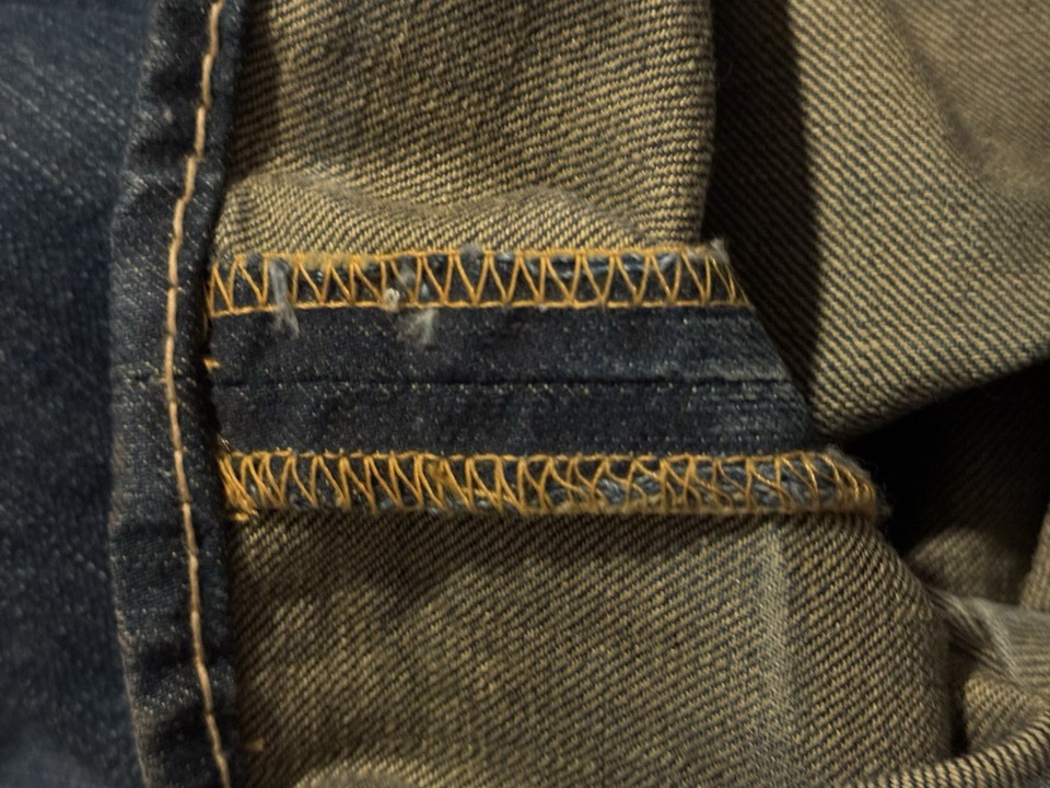 VinTagE LEVI'S RED COLLECTION 07M S03 LOW RISE FLARE JEANS 34×34 ZIPPER ...