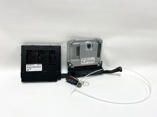 16-18 AUDI Q3 2.0L ENGINE CONTROL MODULE UNIT ECM ECU W/ CCM MODULE ...