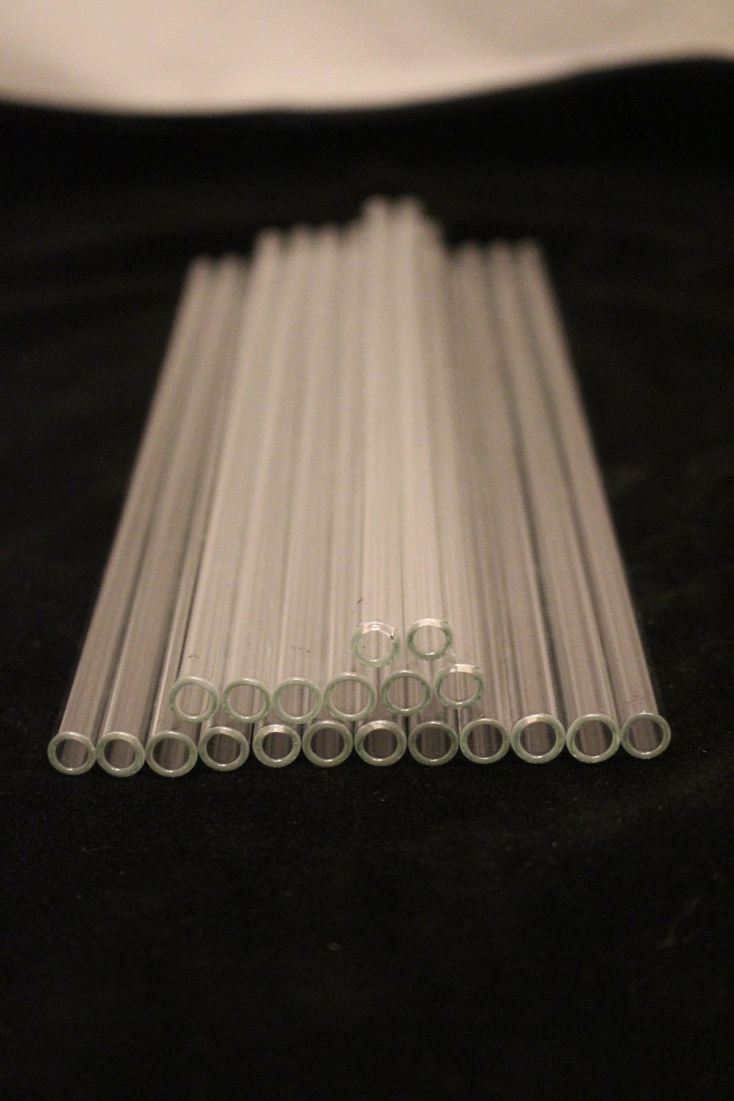 SCHOTT GLASS TUBING 20 Pieces BOROSILICATE PYREX TUBES 9mm x1.5mmx150mm ...