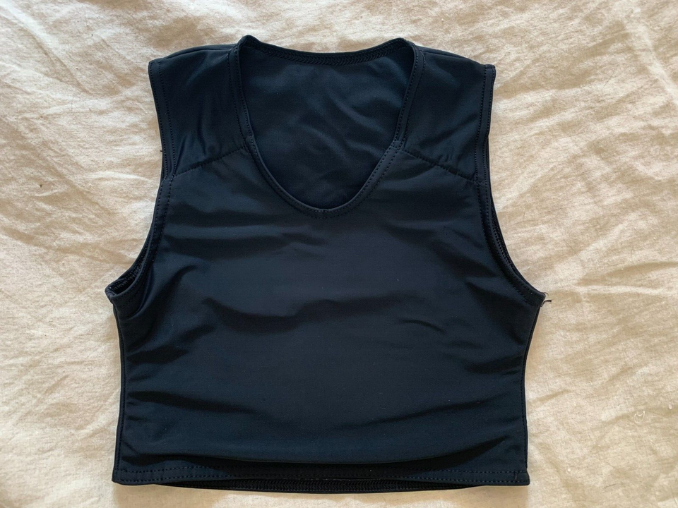 GC2B chest half-binder black size M | eBay