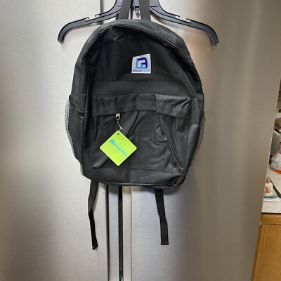 Brookfield Backpack 17" Black Back Pack | eBay