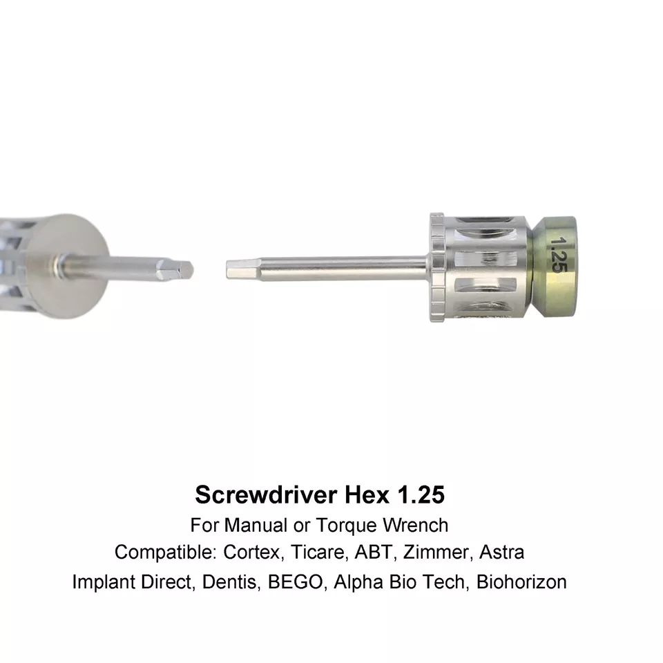 Implant Prosthetic Kit Screwdriver Multi-Unit Abutment Locator Drivers ...