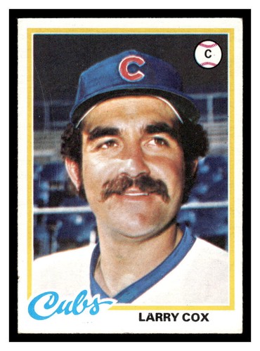 1978 Topps #541 Larry Cox - Chicago Cubs | eBay