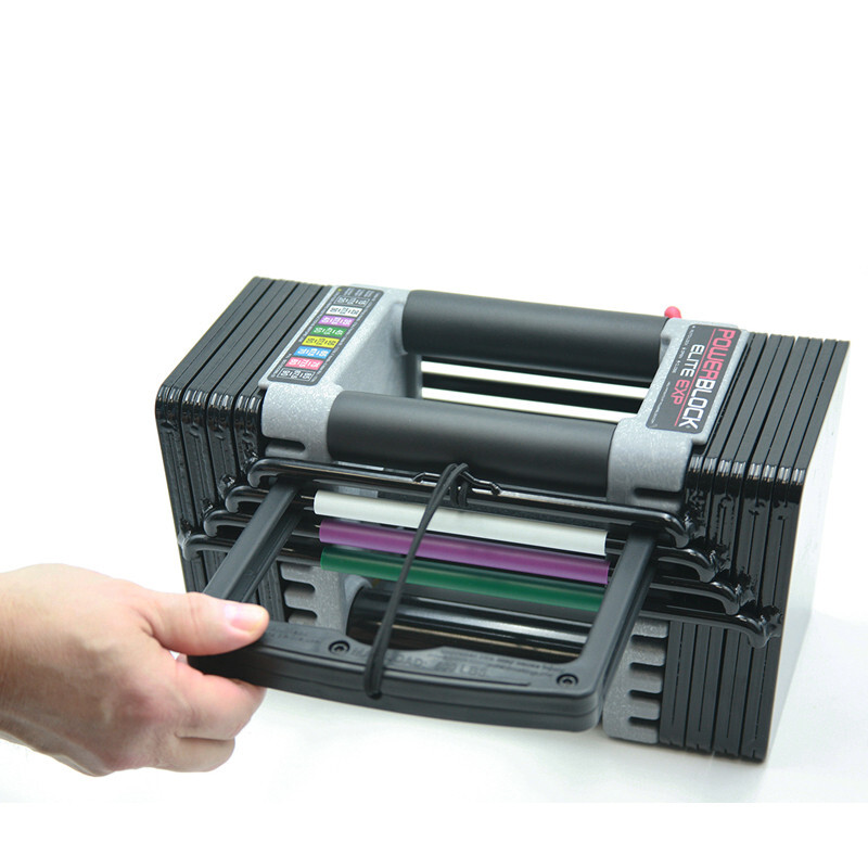 PowerBlock Elite EXP Adjustable Dumbbells (5-90 lbs Per Dumbbell) - NEW ...